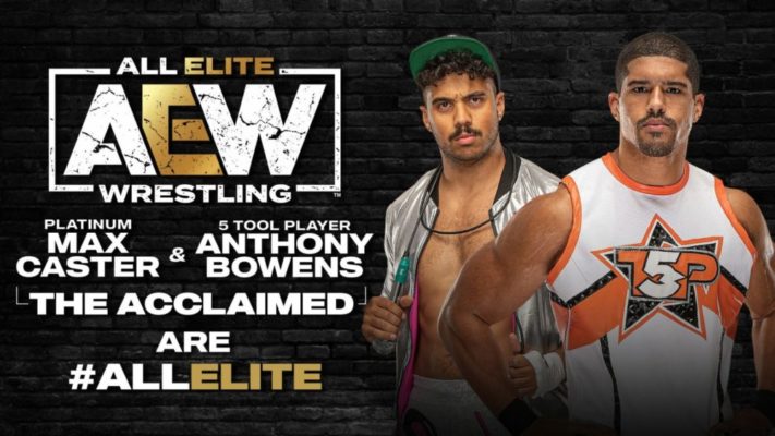 AEW signe Max Caster et Anthony Bowens | Catch Arena