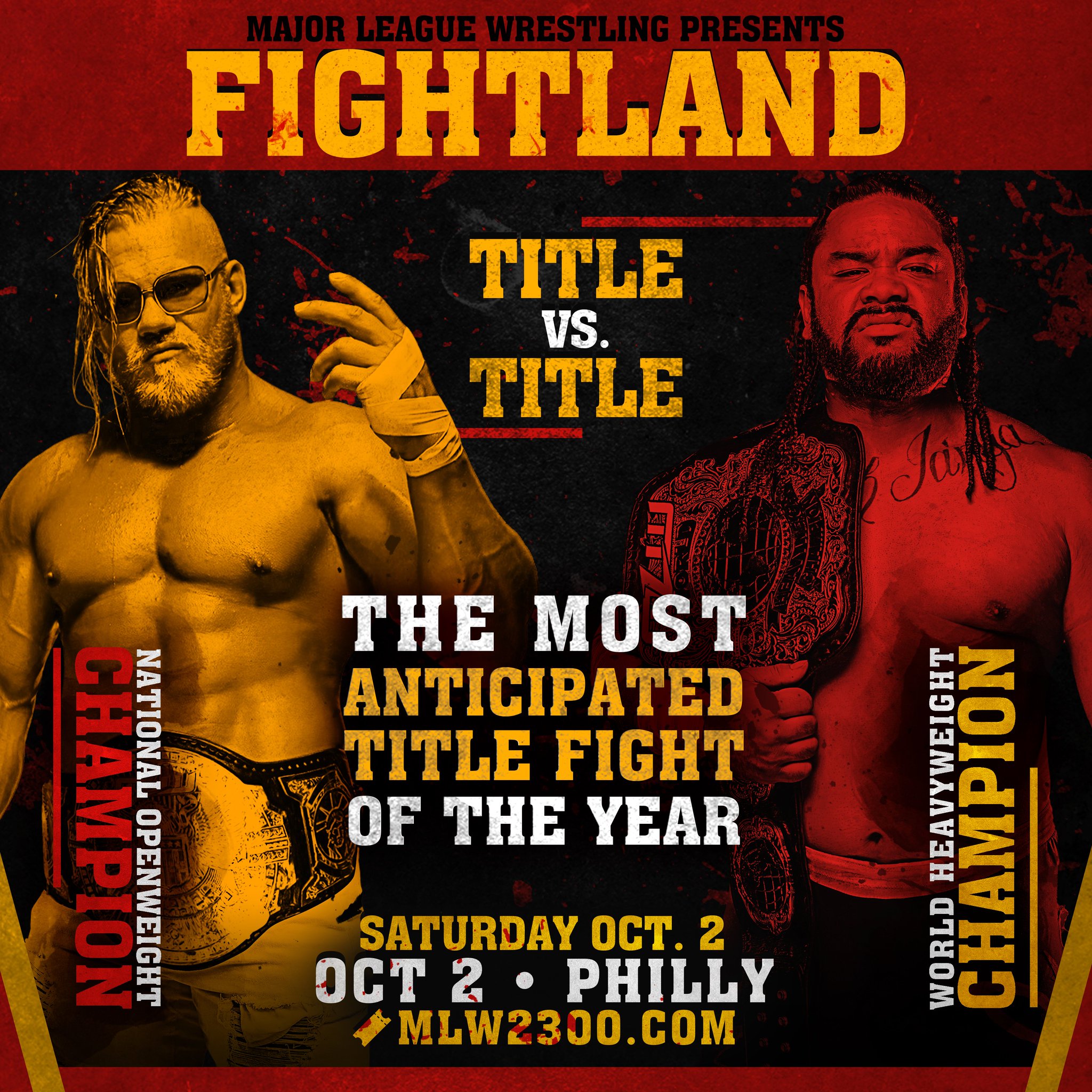 MLW annonce quels matchs Fightland seront diffusés sur Vice TV, la ...