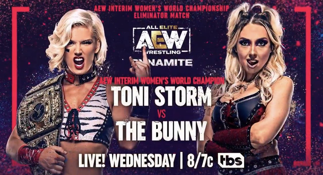 Toni Storm contre The Bunny Set pour AEW Dynamite le 16 novembre ...
