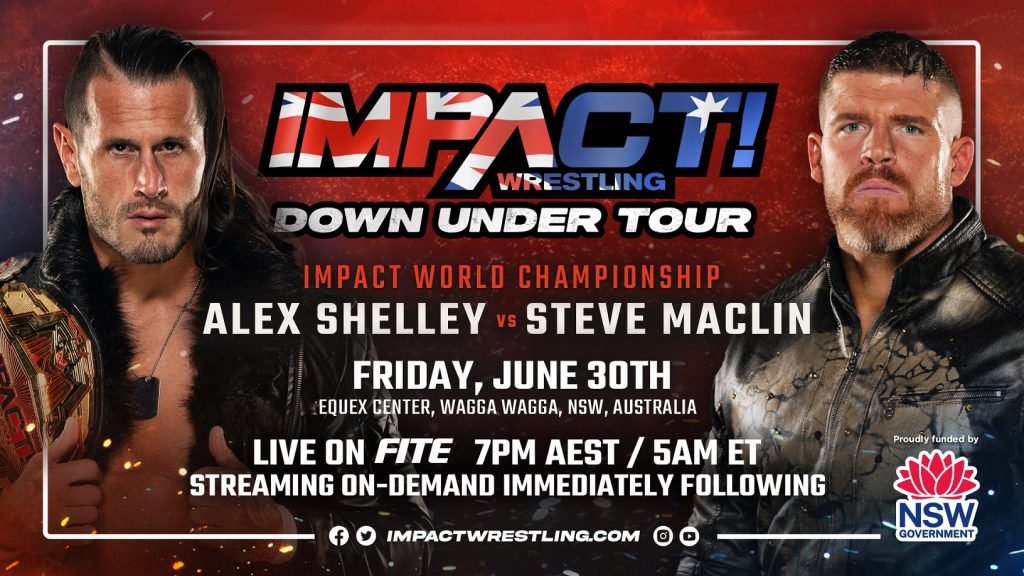 IMPACT Wrestling Down Under Tour : Jour 1, 30 juin 2023 - Combats ...