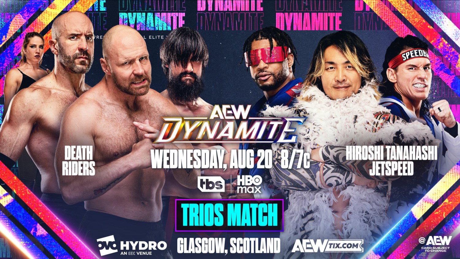 Hiroshi Tanahashi : Dernier combat en Écosse ce mercredi sur DYNAMITE ...