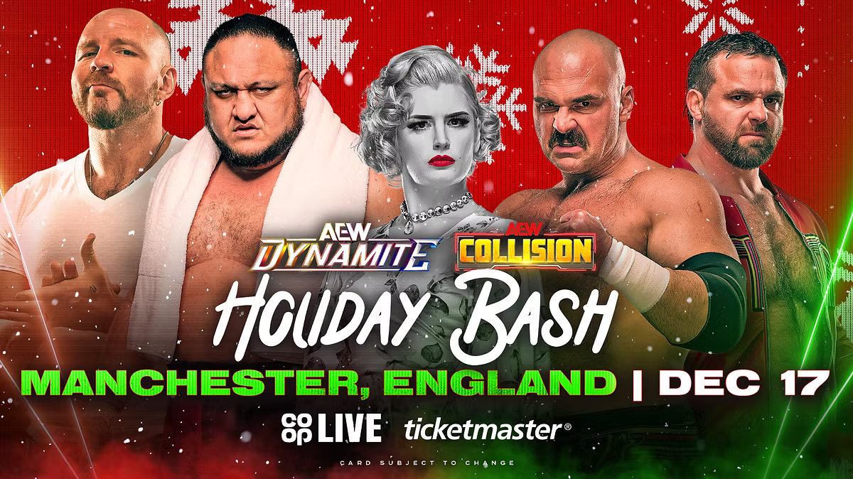 AEW Dynamite : Le lineup complet du Holiday Bash dévoilé, surprises en ...